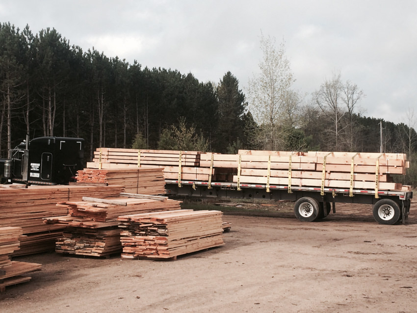Gallery | Foxwalk Sawmill - Log & Timber Builders | Menomonie, WI